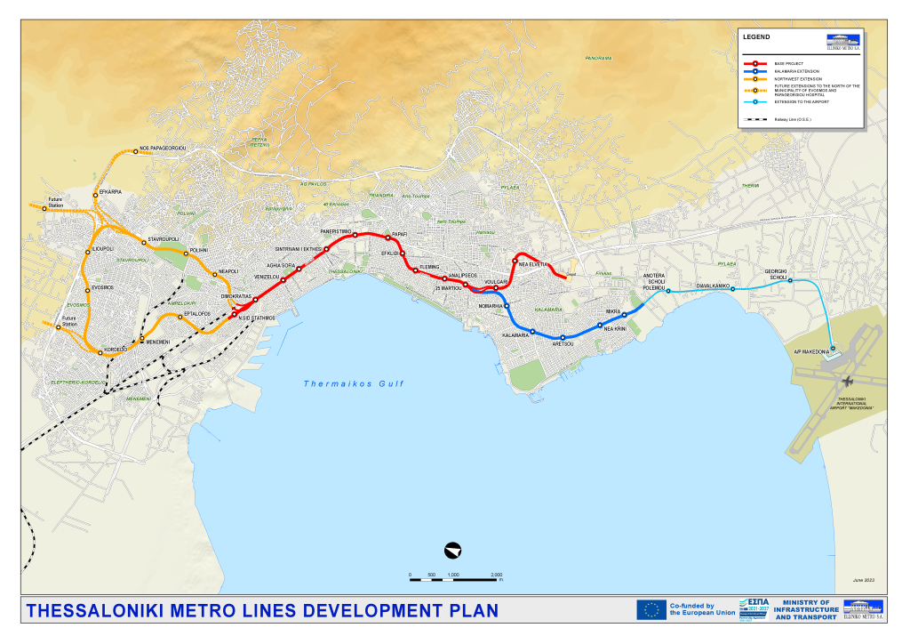Thessaloniki Metro Map – ΕΛΛΗΝΙΚΟ ΜΕΤΡΟ Α.Ε.